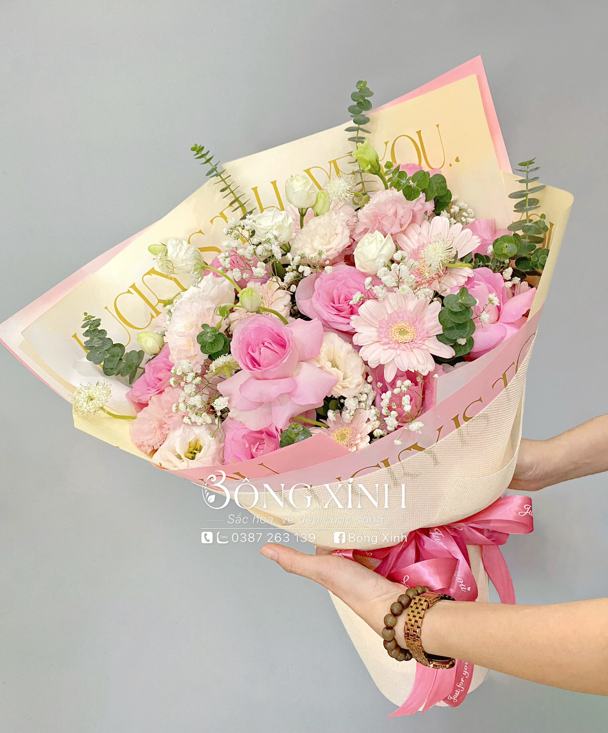 Bó Hoa 018 - Hoa Tươi Bông Xinh